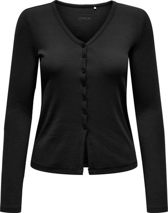 Only Onlbetty Life L/S Scallop Top Cc JRS