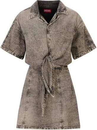 Diesel Kurzes Kleid - Grau