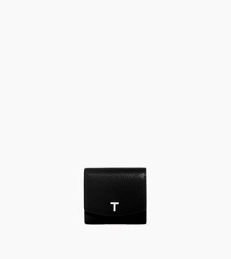 Le Tanneur Geldbörse Romy aus genarbtem Leder mit Klappe