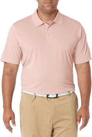 Amazon Essentials Polo de Golf à Manches Courtes, Évacuation de lHumidité et Séchage Rapide Homme, Rose Clair, XXL