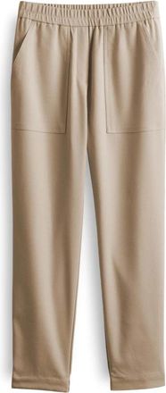 OPUS Franz&ouml;sische Stilhose mit Twill-Struktur - - Trousers - Damen - Beige - M