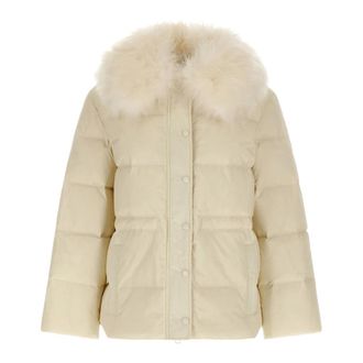 Yves Salomon Daunenjacke - - Jackets - Damen - Wei&szlig; - M