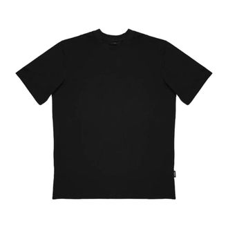 Hev&ograve; Gestreiftes Poloshirt Mulino F651 - - Tops - Herren - Schwarzk - XL