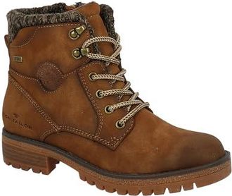 Tom Tailor Femme 2191006 Botte mi-Mollet, Sable, 37 EU