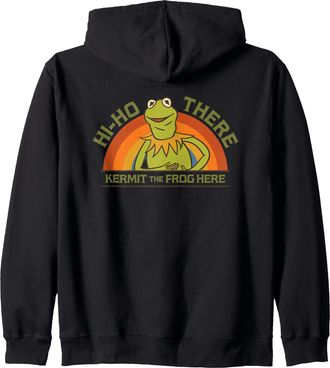 Disney The Muppet Show 50th Anniversary Kermit Hi-Ho There Kapuzenjacke
