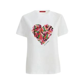 Carolina Herrera T-Shirts - - Tops - Damen - Wei&szlig; - S