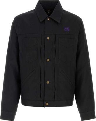 Needles Homme, Vestes, Noir, Taille: M Veste Jersey