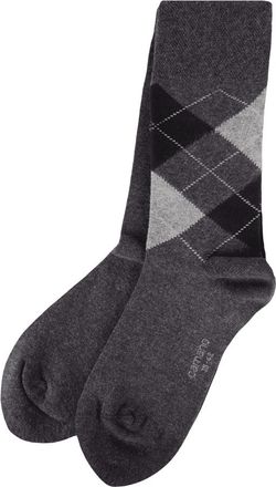 Camano Socken mit Karomuster im 2er-Pack