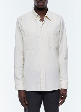 Fursac Chemise en velours c&ocirc;tel&eacute; certifi&eacute; - Taille XXL - Homme