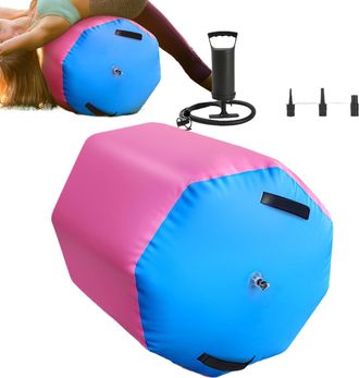Generic Luft-Rollengymnastik - rutschfeste, weiche Trainingsausr&uuml;stung, aufblasbare Kompetenzrolle, Gleichgewichtsunterst&uuml;tzungsausr&uuml;stung mit verst&auml;rkter Nah