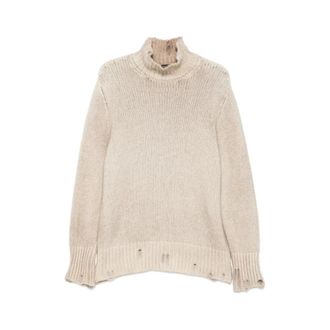 Avant Toi Rollkragenpullover - - Knitwear - Herren - Beige - L