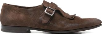 Churchs Homme, Chaussures, Brun, Taille: 45 EU Buckle-Strap Round Toe Loafer