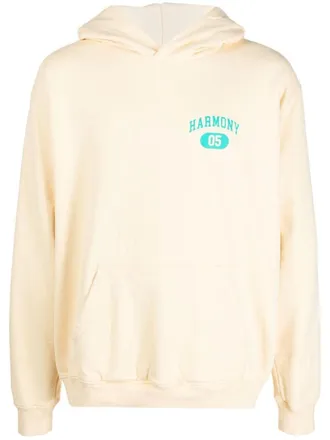 Harmony Hoodie mit Logo-Print - Gelb