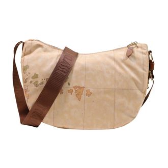 Alviero Martini 1A Classe Femme, Sacs, Brun, Taille: ONE Size Geo Soft Ranch Tracolla Media