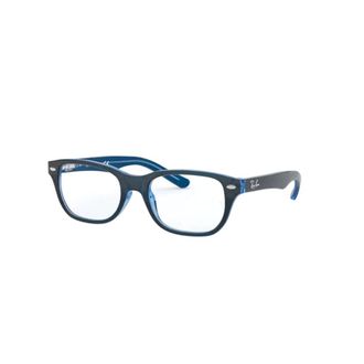 Ray-Ban unisex, Accessoires, Bleu, Taille: 48 MM Junior Square Frame