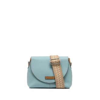 Gianni Chiarini Gepr&auml;gte Lederhandtasche - - Bags - Damen - Blau - ONE SIZE