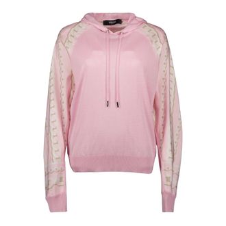 Versace Damen, Sweatshirts & Hoodies, Rosa, XSGröße