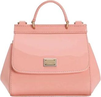 Dolce & Gabbana Femme, Sacs, Rose, Taille: ONE Size Mini Sicily Bag