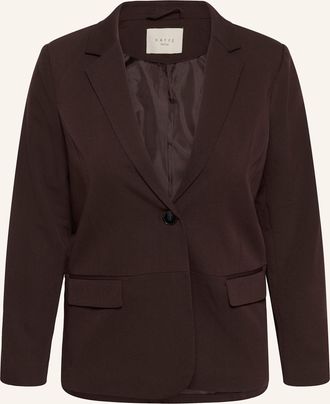 Kaffe Curve Kaffe Curve Blazer Kcsakira braun
