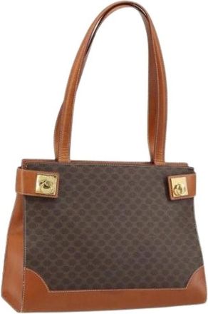 Celine Pre-owned Sac Cabas Vintage - Femme - Pre-owned - Brun - Taille: ONE Size