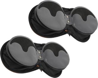 Pretyzoom 2 Stück Cd DVD Hülle mit Hoher Kapazität Robuste und Stilvolle Schutzhülle im Karierten Design Vielseitige Disc Aufbewahrungstasche für Auto und Zuhau