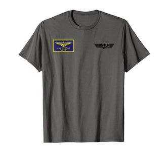 Top Gun Mike Metcalf Viper Brustabzeichen T-Shirt