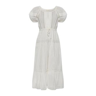 Ulla Johnson Isolde Kleid - - Dresses - Damen - Wei&szlig; - S