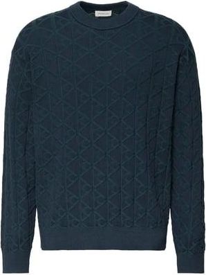 Calvin Klein Pull droit &agrave; col rond en coton