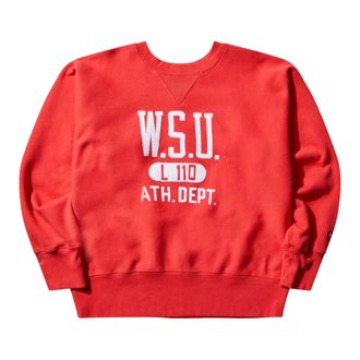 Champion Graphic Crew Sweater - - Sweatshirts & Hoodies - Herren - Rot - S