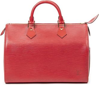 Louis Vuitton Crossbody Bags - Speedy 30 - Gr. unisize - in Rot - f&uuml;r Damen