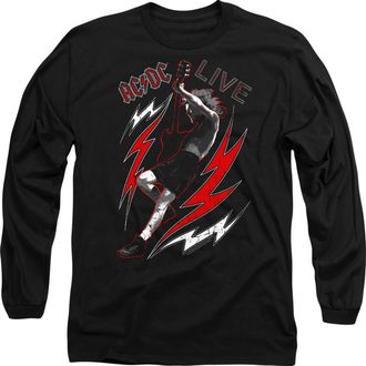 AC/DC Unisex Live Mens Long Sleeve T-Shirt, Schwarz, L
