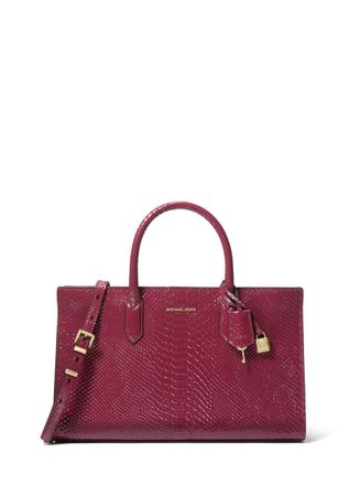 Michael Kors MD EW SATCHEL MULBERRY