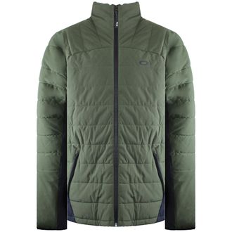 Oakley Down Slope Herren Dunkelgr&uuml;ne Gepolsterte Jacke
