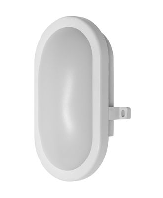 Osram LED Wandleuchte 11W Bulkhead, 4000K, 840 lm, IP54, IK06, sto&szlig;fest, wei&szlig;es Polycarbonat-Geh&auml;use, Abstrahlwinkel 120&deg;, f&uuml;r Keller und Garagen