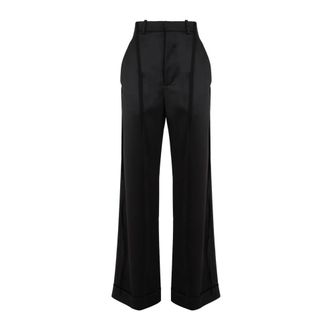Ann Demeulemeester Weite Hosen - - Trousers - Damen - Schwarzk - L