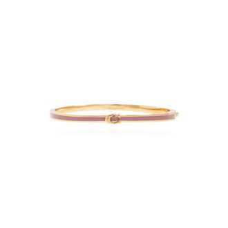 Coach Femme, Accessoires, Rose, Taille: ONE Size Brass Bracelet