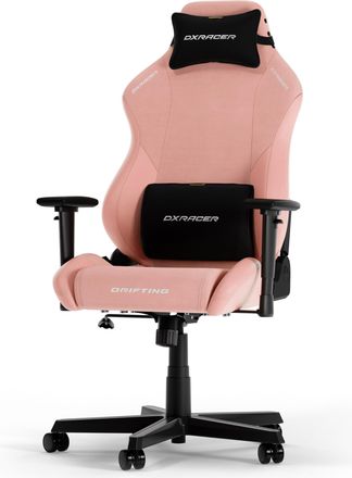 DXRacer DRIFTING XL Rosa Stoff das Orginal Gaming Stuhl