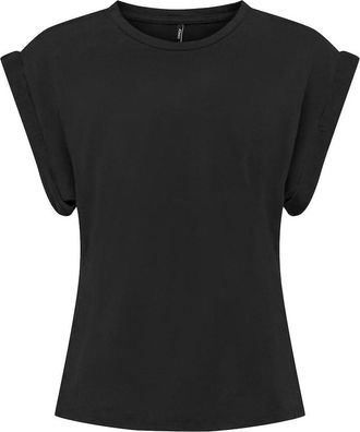 Only ONLDAHLIA S/S Text FOLD-UP TOP Box JRS