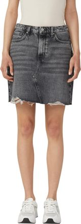 QS by s.Oliver Denimrock mit offenem Saum