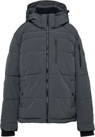 s.Oliver Winterjacke Outdoor-Jacke Wasserabweisende Steppjacke mit abnehmbarer Kapuze