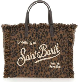 MC2 Saint Barth Cabas Colette en feutre - Femme - Sacs - Brun - Taille: ONE Size