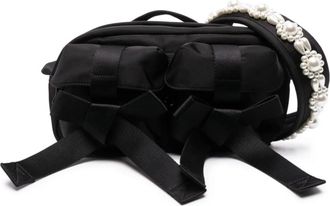 Simone Rocha Femme, Sacs, Noir, Taille: ONE Size Sac Bandoulière avec et Ornements