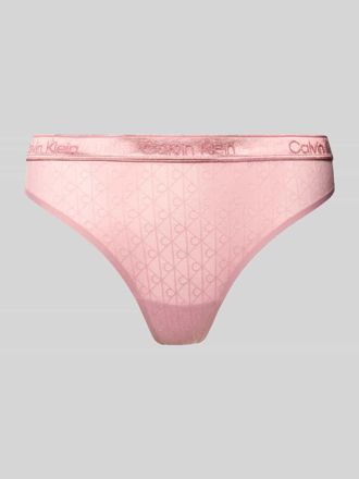 Calvin Klein Underwear String mit Logo-Muster