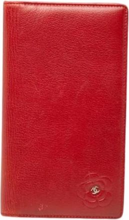 Chanel Portefeuille Long Pre-owned - Femme - Pre-owned - Rouge - Taille: ONE Size