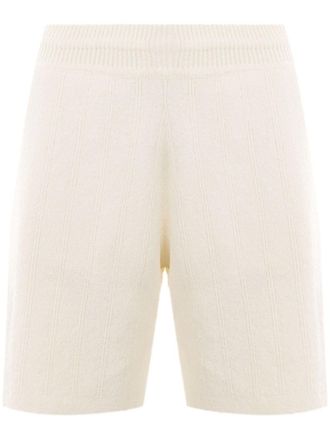 Golden Goose short Lionel à rayures - Blanc