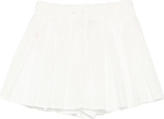 Jucca Femme, Jupes, Blanc, Taille: 34 FR Mini-jupe pliss&eacute;e