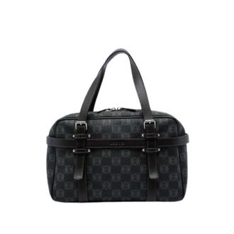 Loewe Pre-owned Bedruckte beschichtete Canvas Handtasche - - Pre-owned - Damen - Braun - ONE SIZE