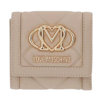 Love Moschino Geldb&ouml;rse - - Accessories - Damen - Beige - ONE SIZE