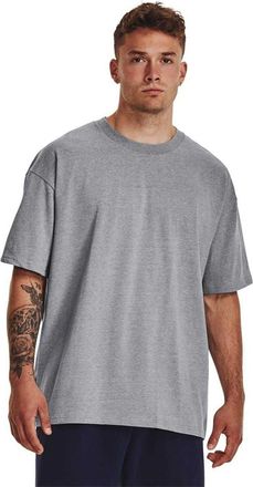 Under Armour T-Shirt f&uuml;r Herren/Damen Unisex, Schwer, kurz&auml;rmlig (Grau)