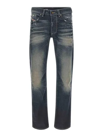 Diesel Straight Leg Jeans - Blau